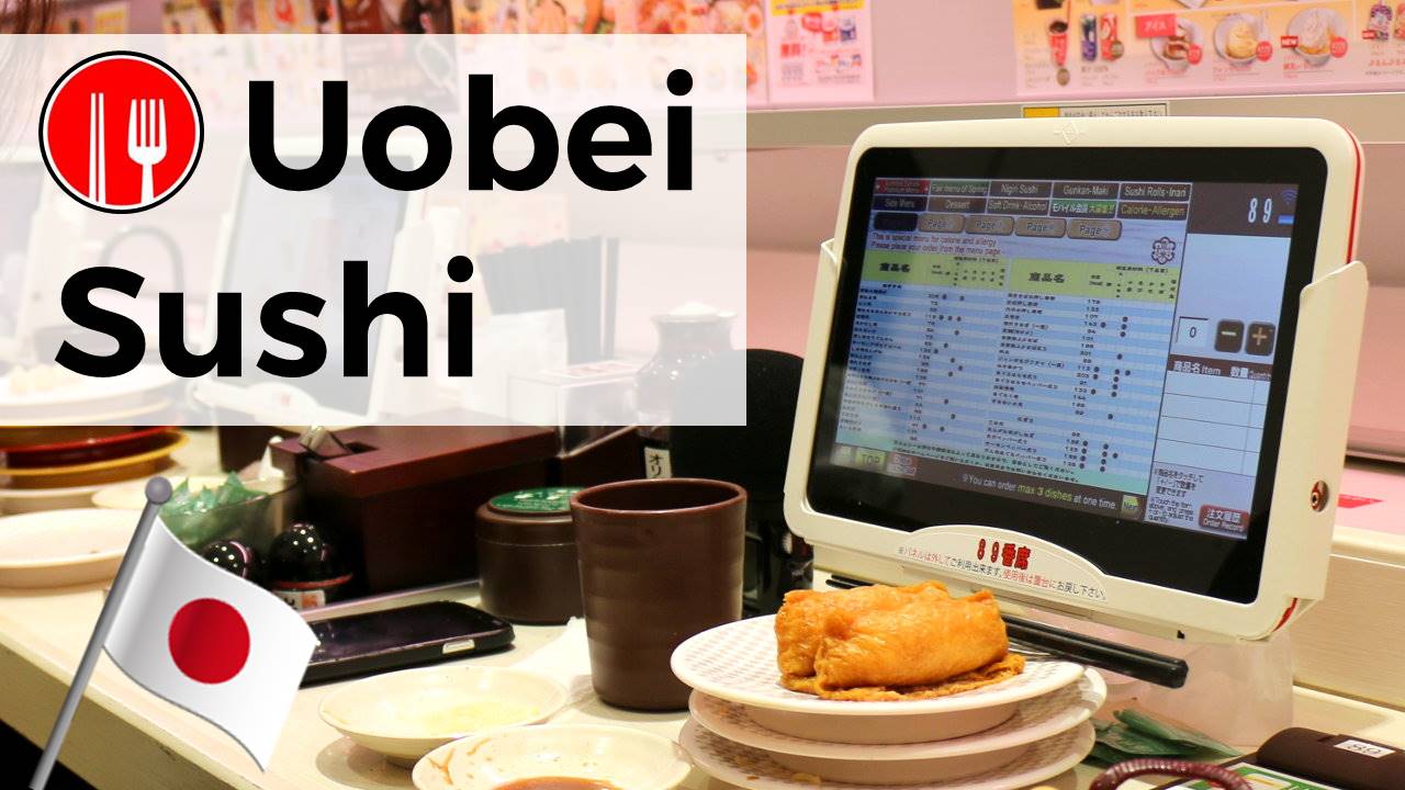 Uobei sushi Commandés via écran tactile & Servis via train express de ...