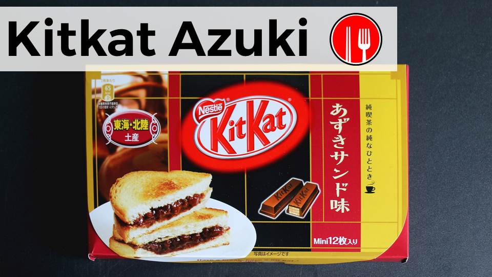 Kit Kat Azuki Sandwich あずきサンド 味 Azuki Sand Aji - Fait Au Japon
